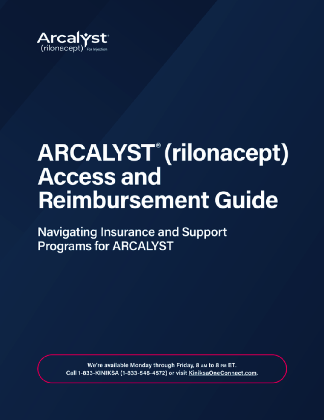 Access Information | ARCALYST (rilonacept)
